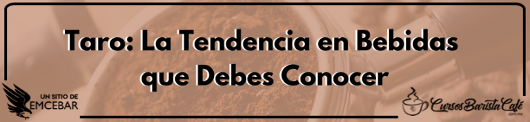 Taro: La tendencia en bebidas de cafetería que debes conocer
